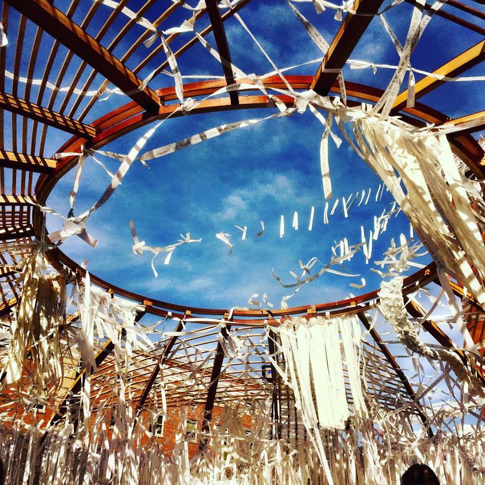 "Knotted Grotto" is Set Up Outside the Cathedral Basilica of Saints ...