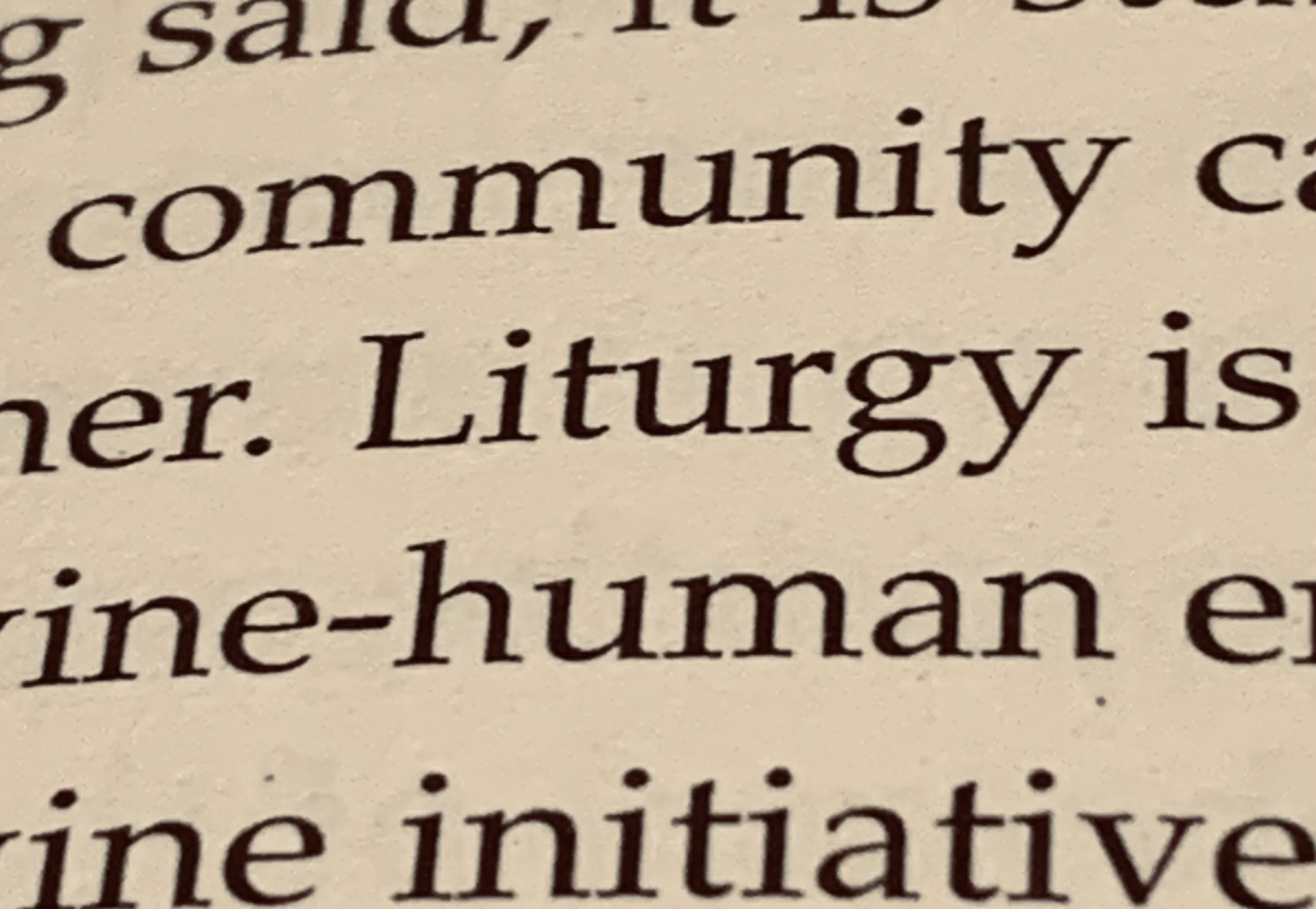 The languages of the word ‘liturgy’ - PrayTellBlog